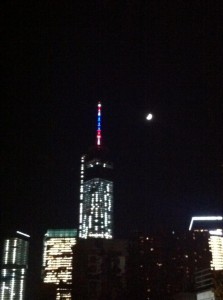 Tribeca Citizen | The Colored Lights Atop 1 World Trade Center