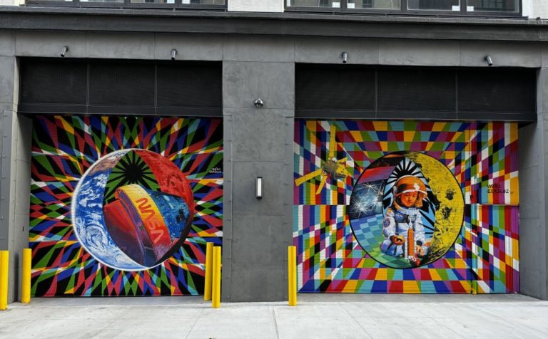 Tribeca Citizen | Seen & Heard: NASA murals in Hudson Square