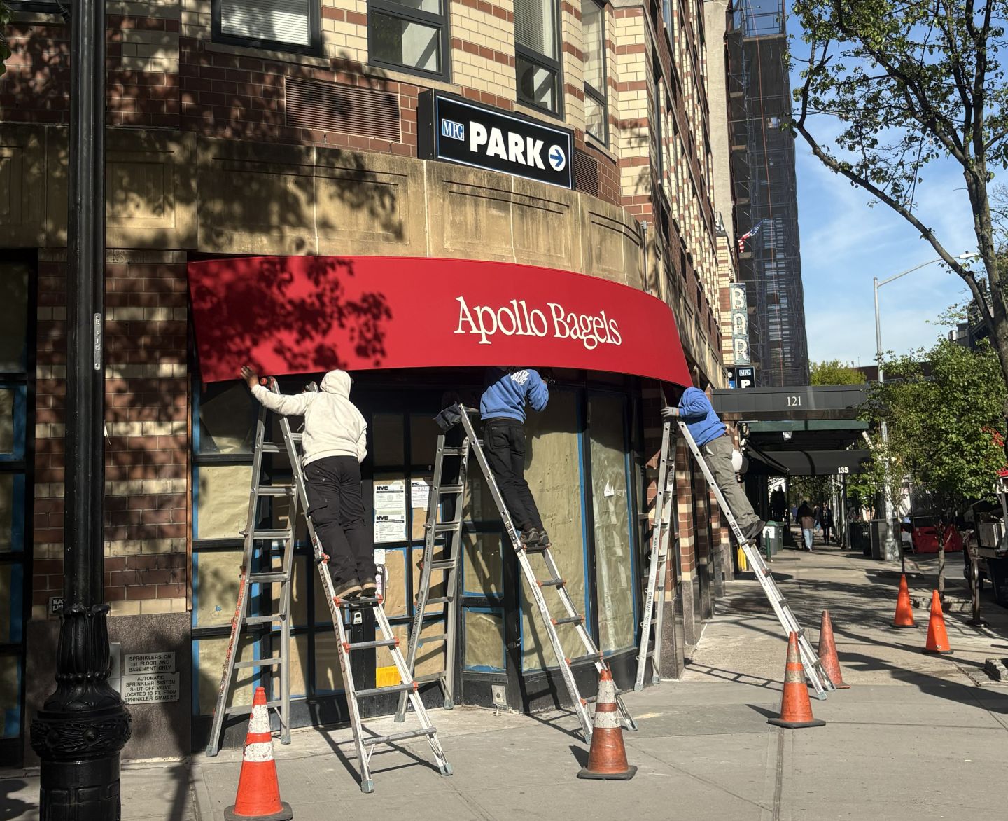 Tribeca Citizen | Apollo Bagels is getting closer…